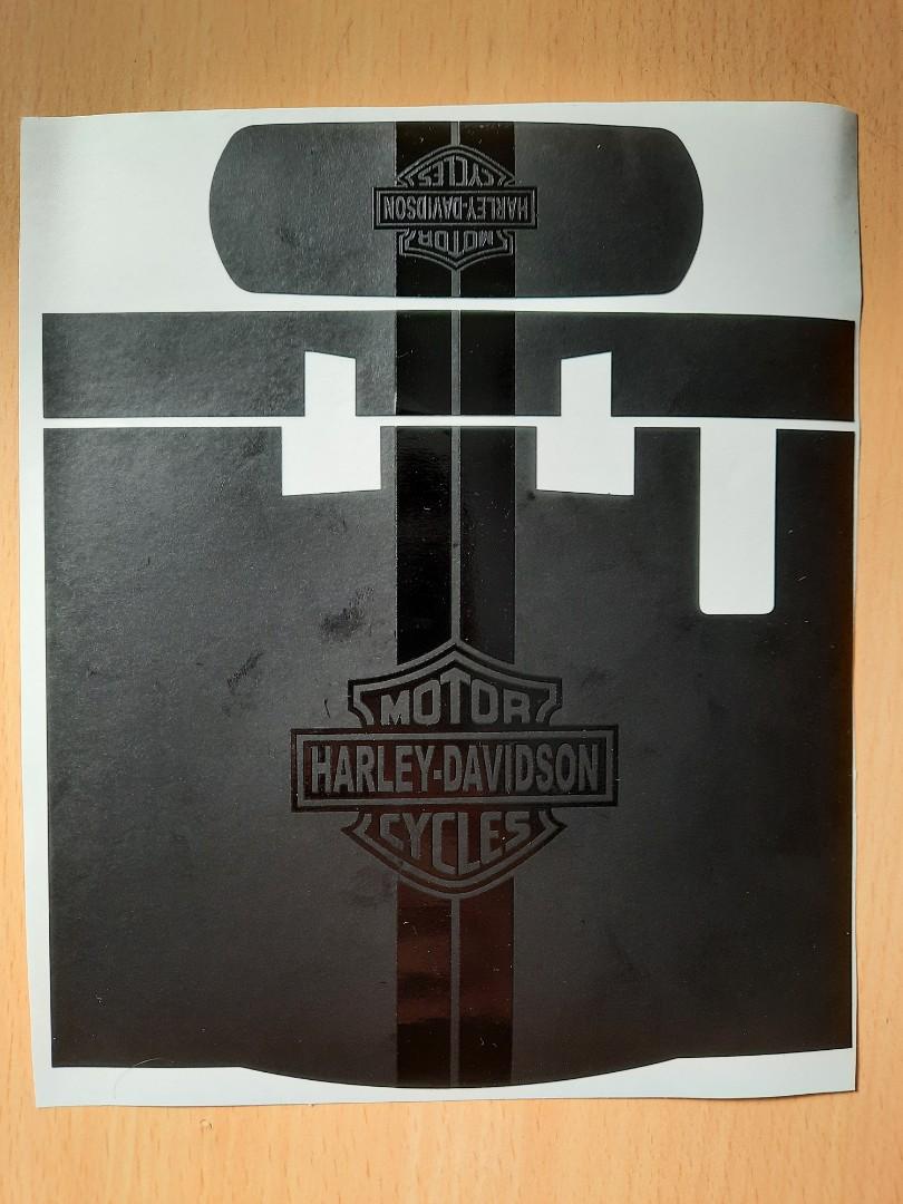 Harley Davidson IU unit Sticker, Motorcycles, Motorcycle Accessories on ...
