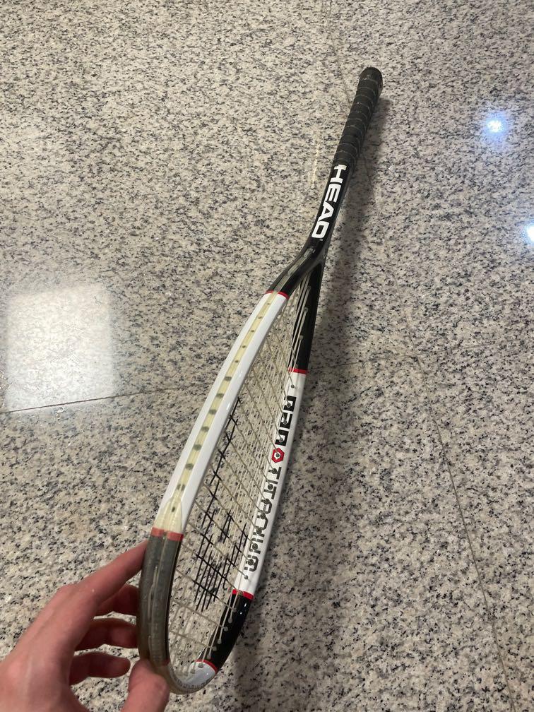 Head Nano Ti 115 Titanium Squash Racket Racquet, Sports Equipment ...