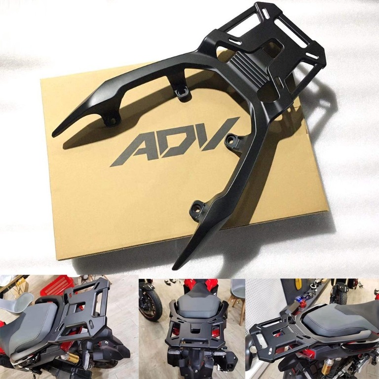 Heavy duty HONDA ADV 150 ADV160 RACK ADV RACK, Motorcycles, Motorcycle ...