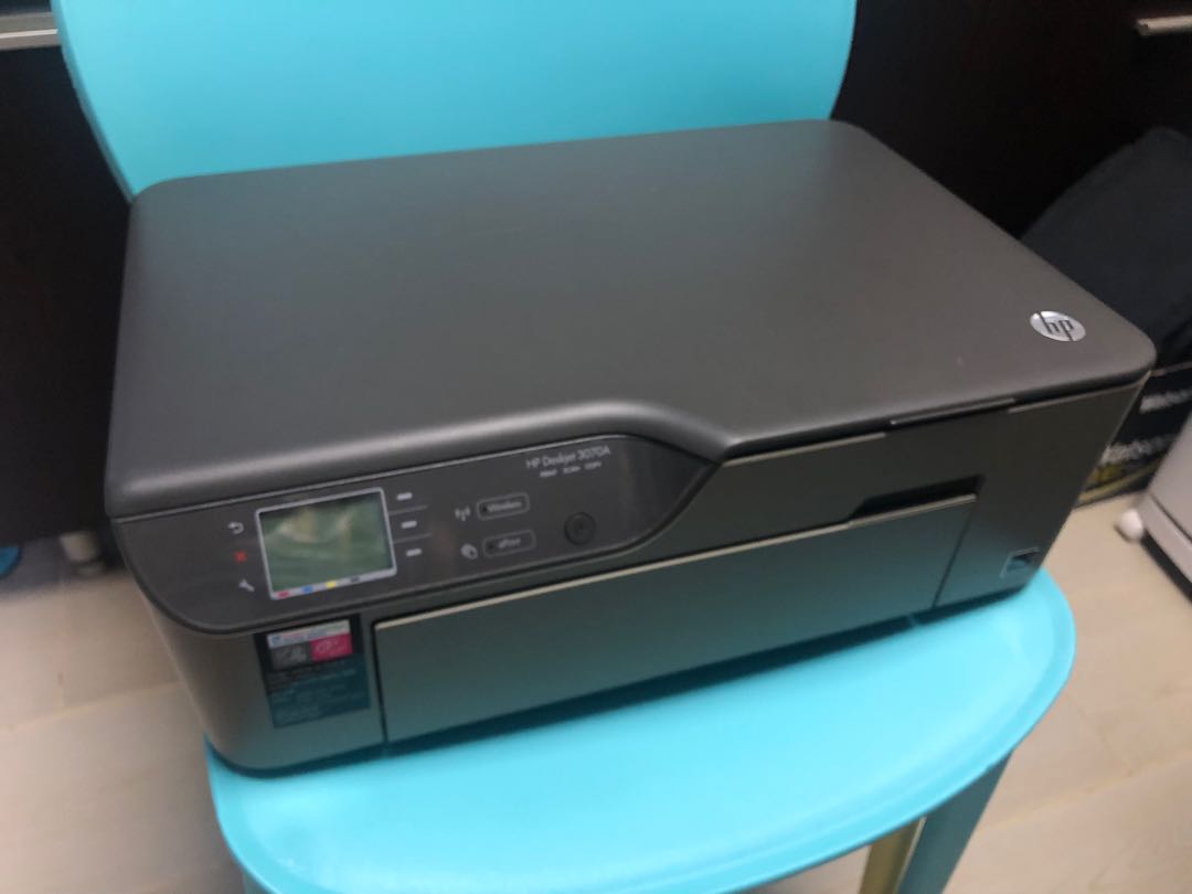 HP All in one printer 3070A, 電腦＆科技, 打印機及影印機 - Carousell