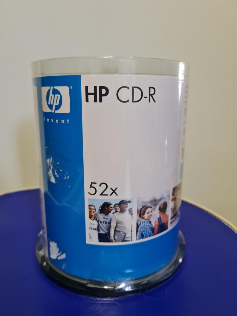 HP CD-R 100 Pieces, Computers & Tech, Parts & Accessories, Other ...