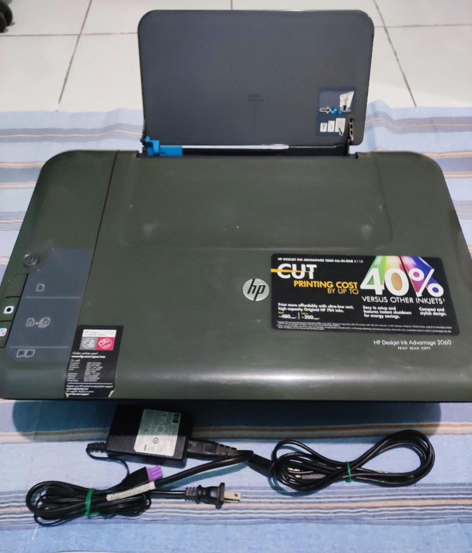 HP Deskjet 2060 Printer, Computers & Tech, Printers, Scanners & Copiers ...