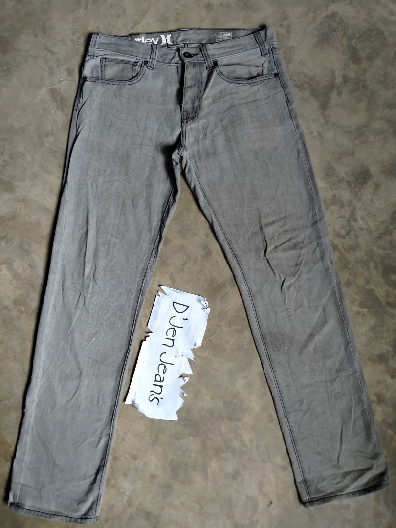 Hurley jeans for men, Men's Fashion, Bottoms, Jeans on Carousell