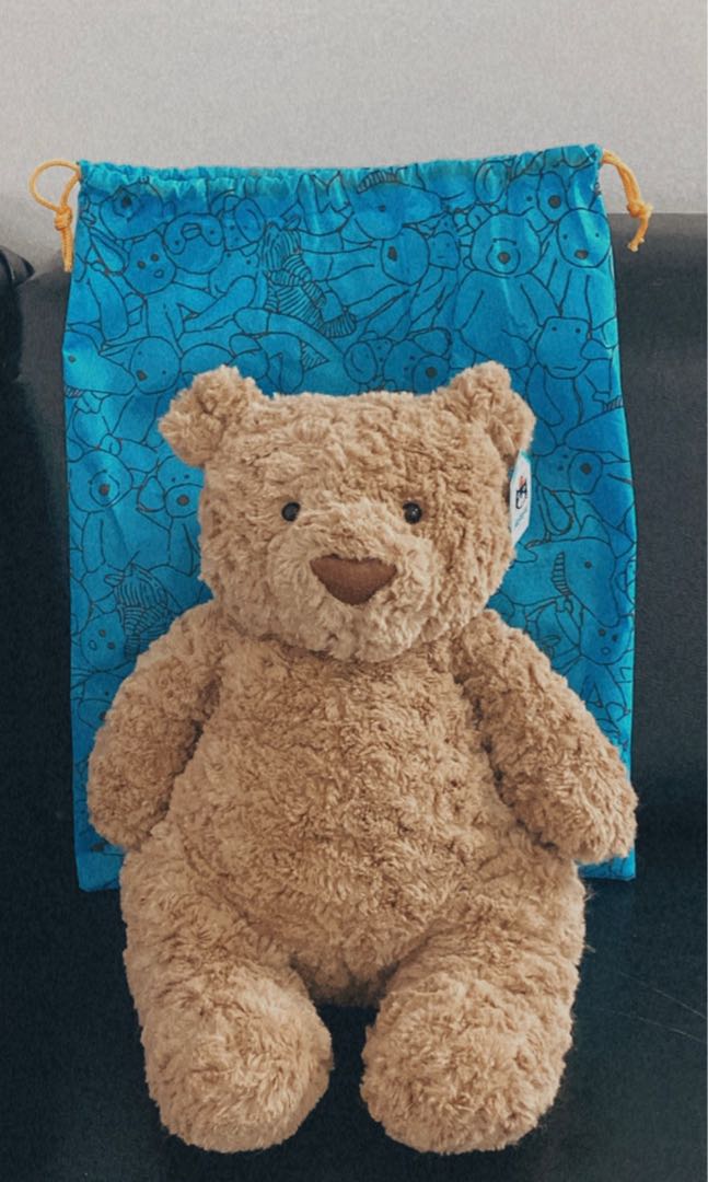 Jellycat Bartholomew Bear Huge 47cm Hobbies And Toys Toys And Games