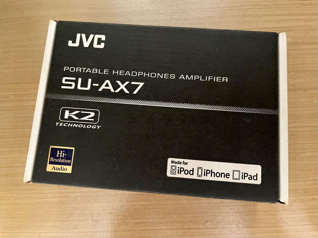 JVC SU-AX7 K2 portable amplifier, 音響器材, 可攜式音響設備 - Carousell