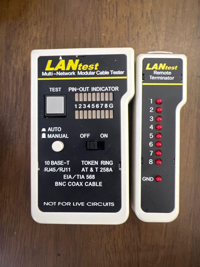 Lan test Multi-Network Modular Cable tester , Computers & Tech, Parts ...
