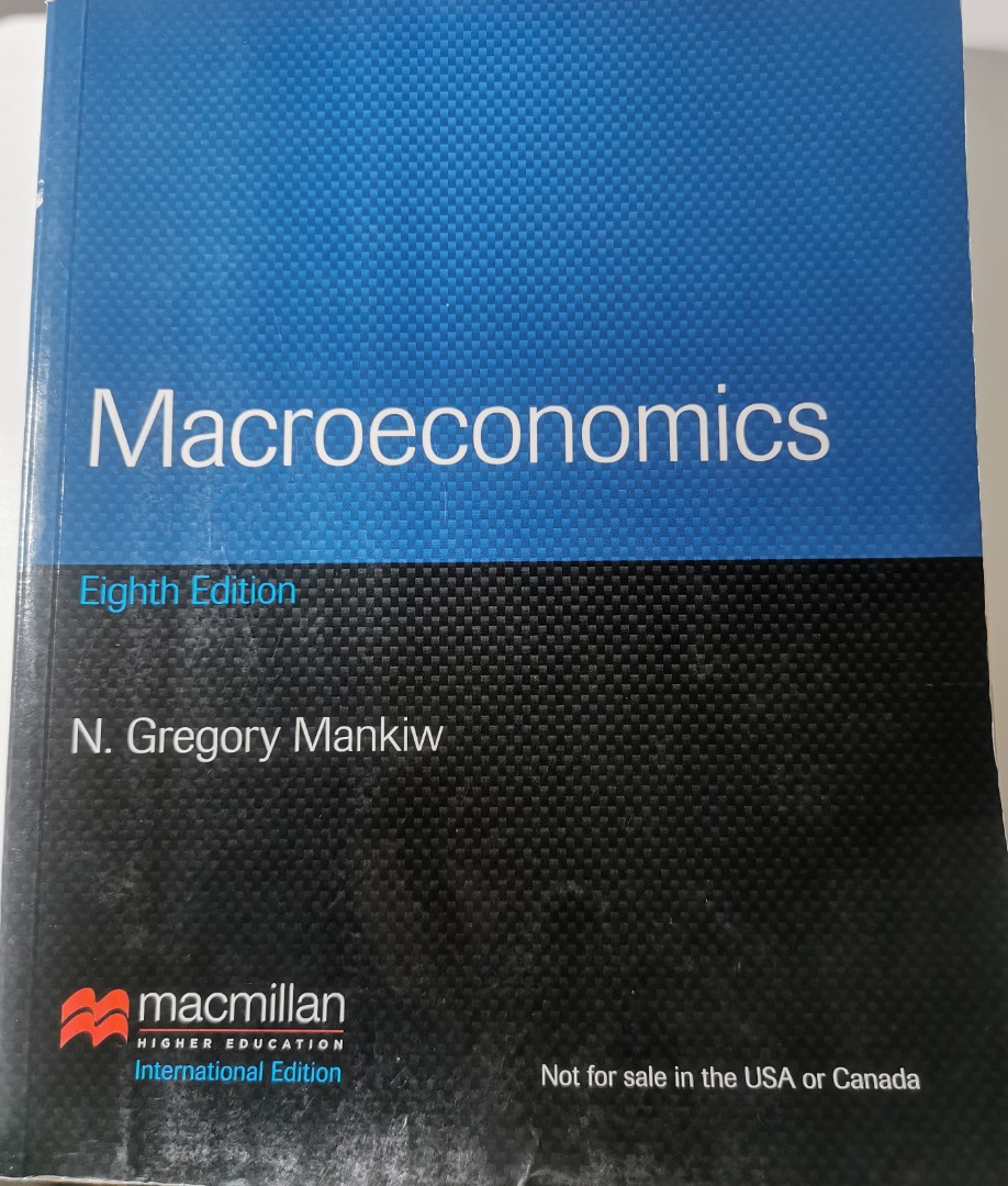 Macroeconomics 8th edition, Hobbies & Toys, Books & Magazines ...