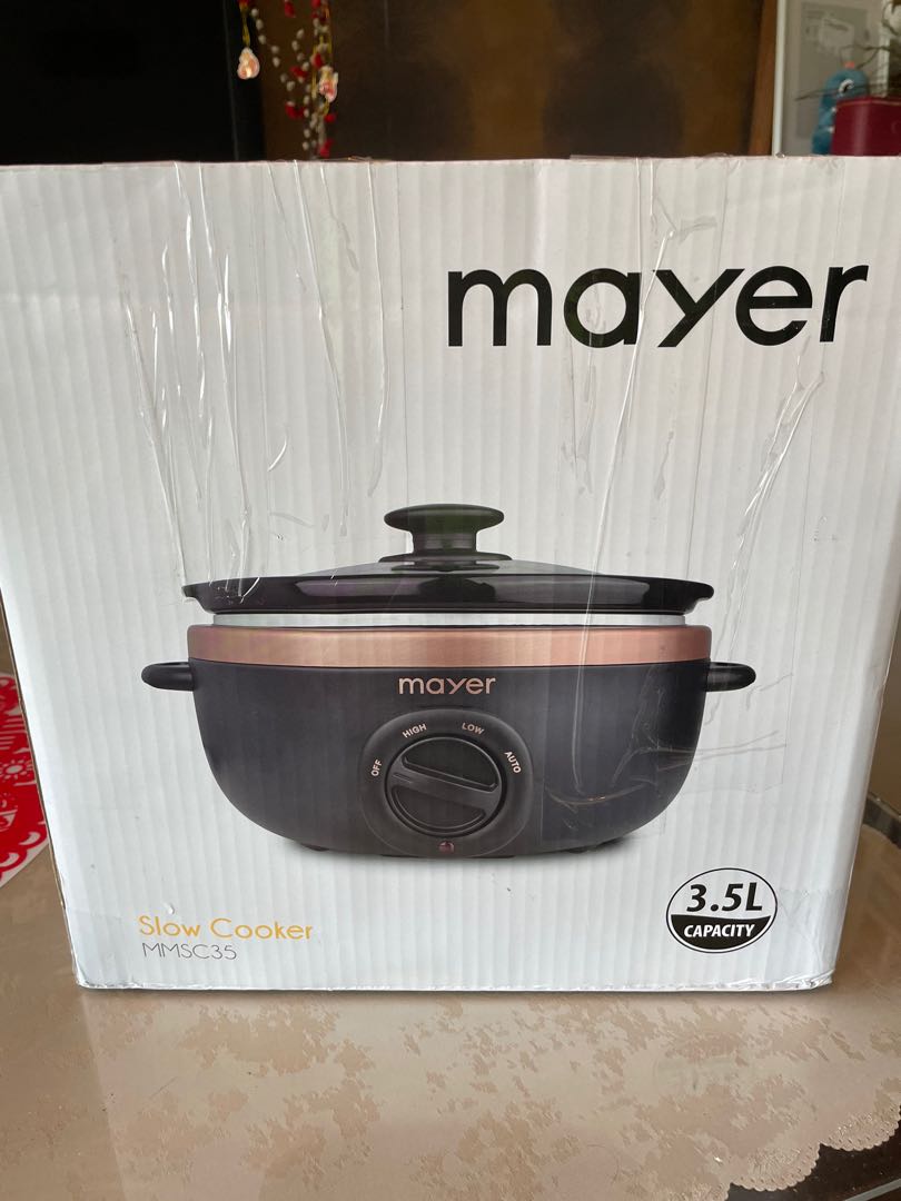 Mayer Slow Cooker MMSC35, TV & Home Appliances, Kitchen Appliances ...
