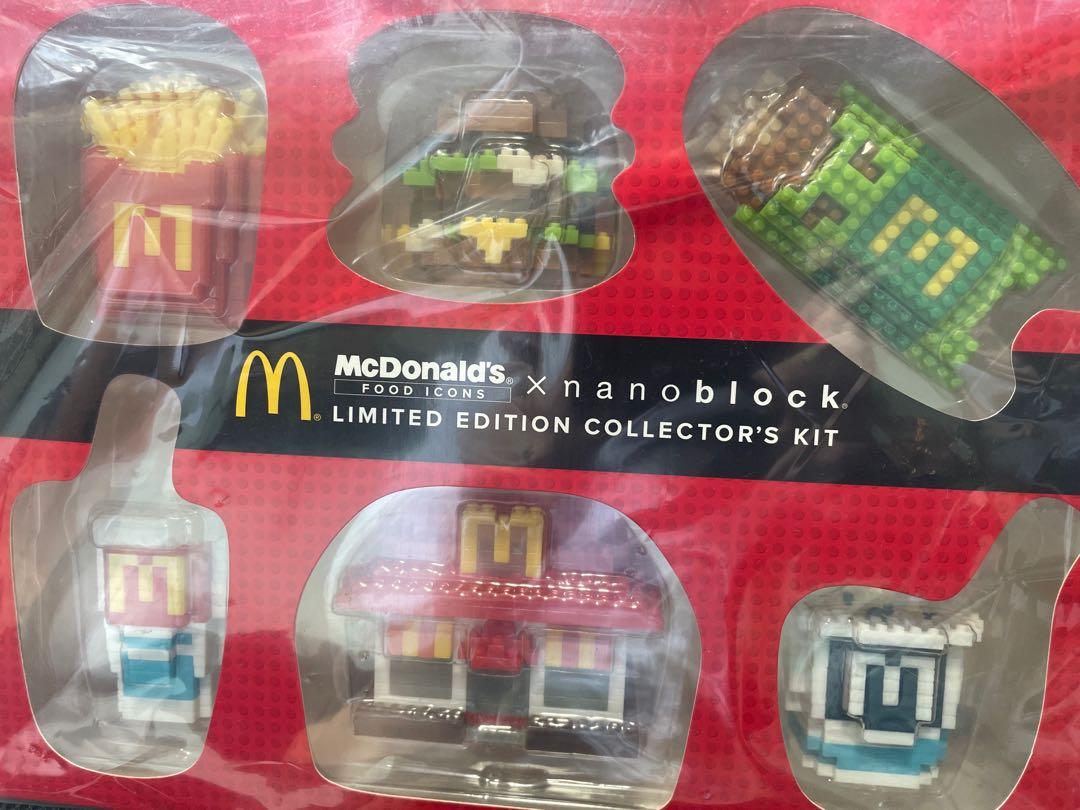 McDonald’s Food Icons Nanoblock (Limited Edition), Hobbies & Toys, Toys & Games on Carousell