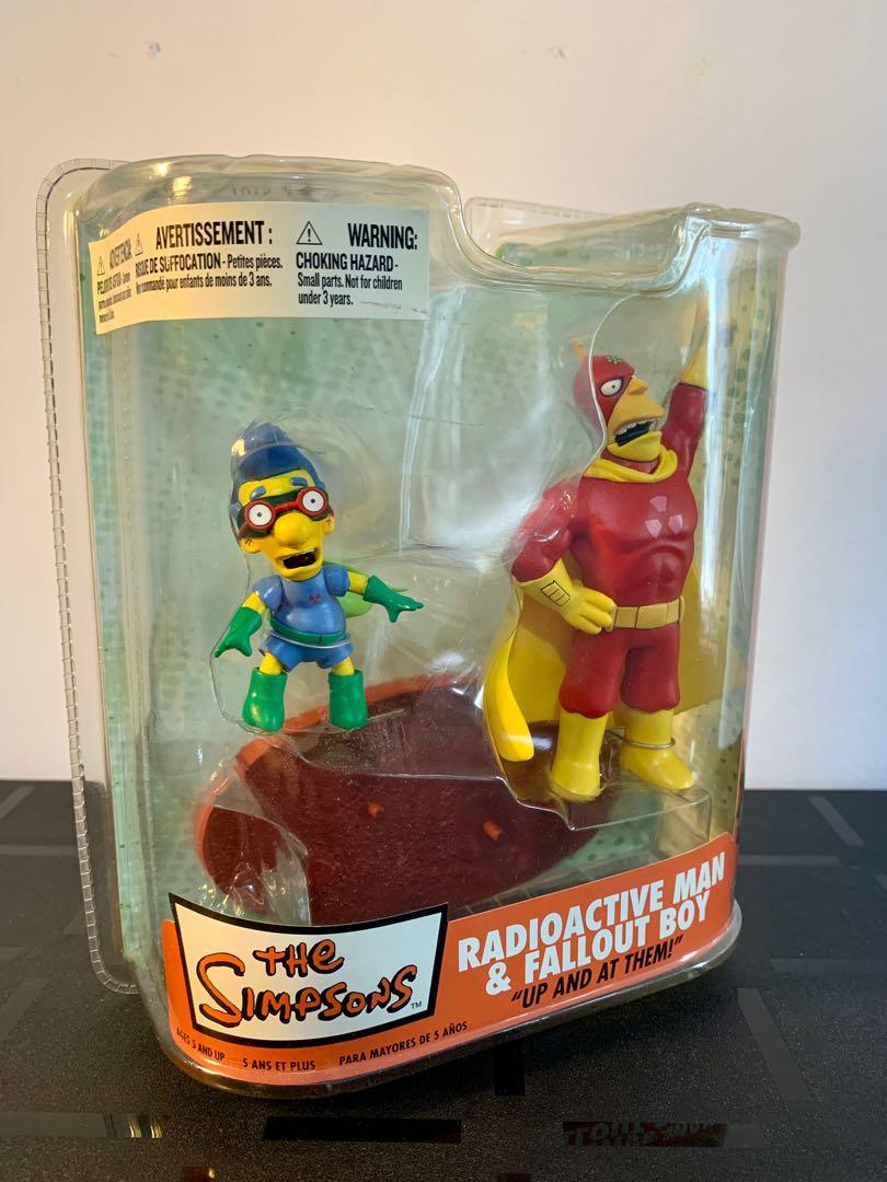 McFarlane The Simpsons - Radioactive Man & Fallout Boy (Brand New ...