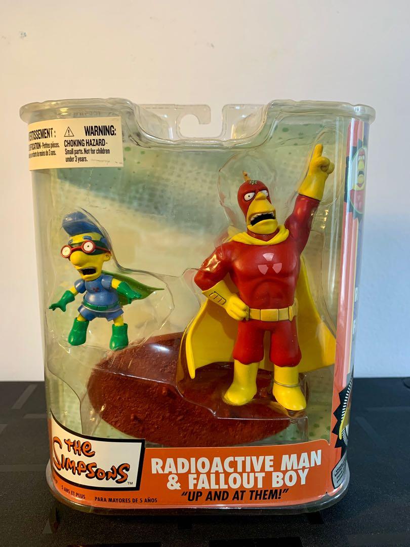 McFarlane The Simpsons - Radioactive Man & Fallout Boy (Brand New ...