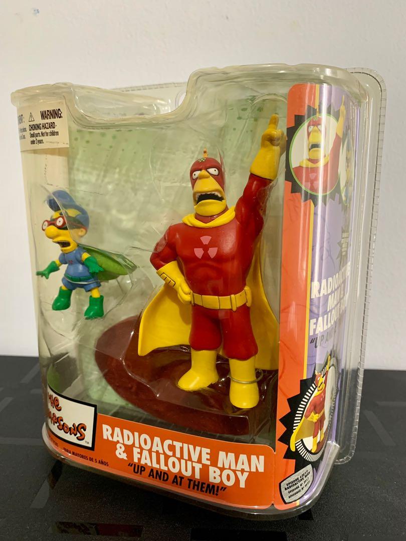 McFarlane The Simpsons - Radioactive Man & Fallout Boy (Brand New ...