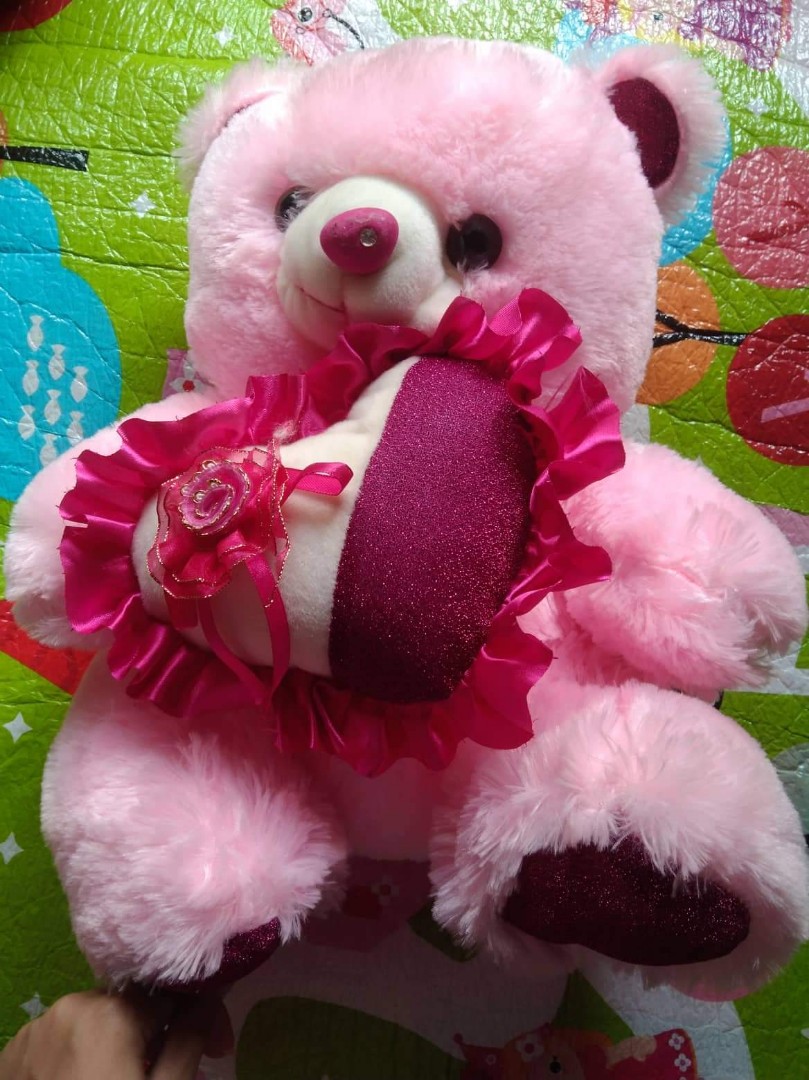 Medium size teddy bear, Hobbies & Toys, Toys & Games on Carousell