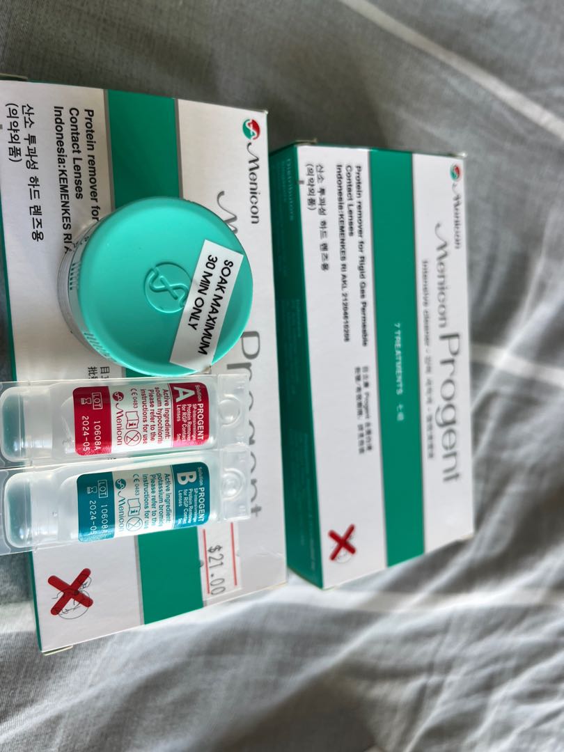 Menicon hard lens solutions, Beauty & Personal Care, Vision Care on ...