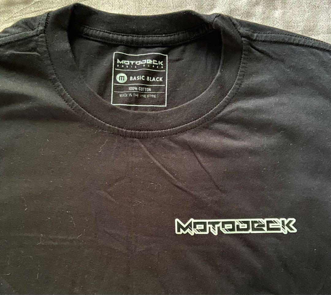 MOTODECK BASIC BLACK, Men's Fashion, Tops & Sets, Tshirts & Polo Shirts ...