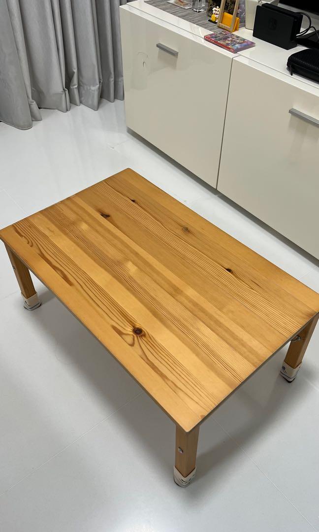 Muji foldable coffee table, Furniture & Home Living, Furniture, Tables ...