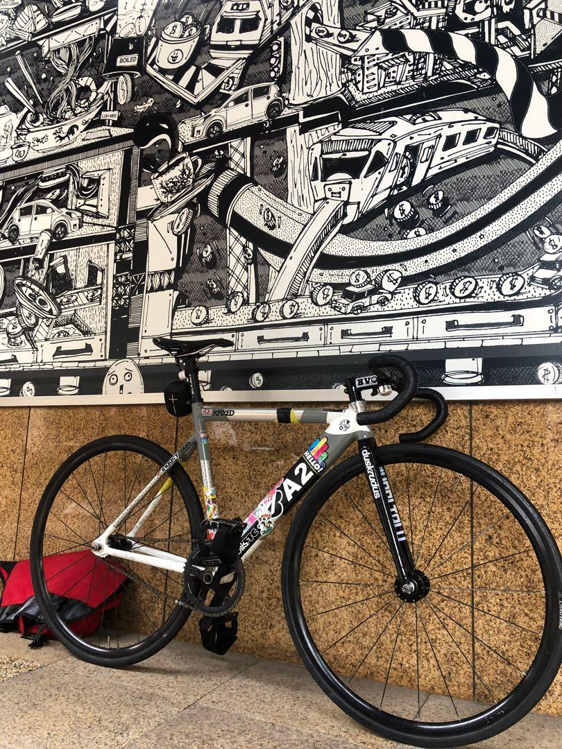 NABIIS A2 FIXED GEAR FULL BIKE, Sports Equipment, Bicycles & Parts ...