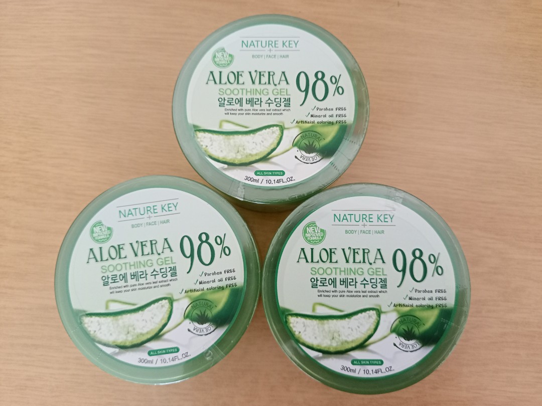 Nature Key Aloe Vera Soothing Gel, Beauty & Personal Care, Face, Face ...