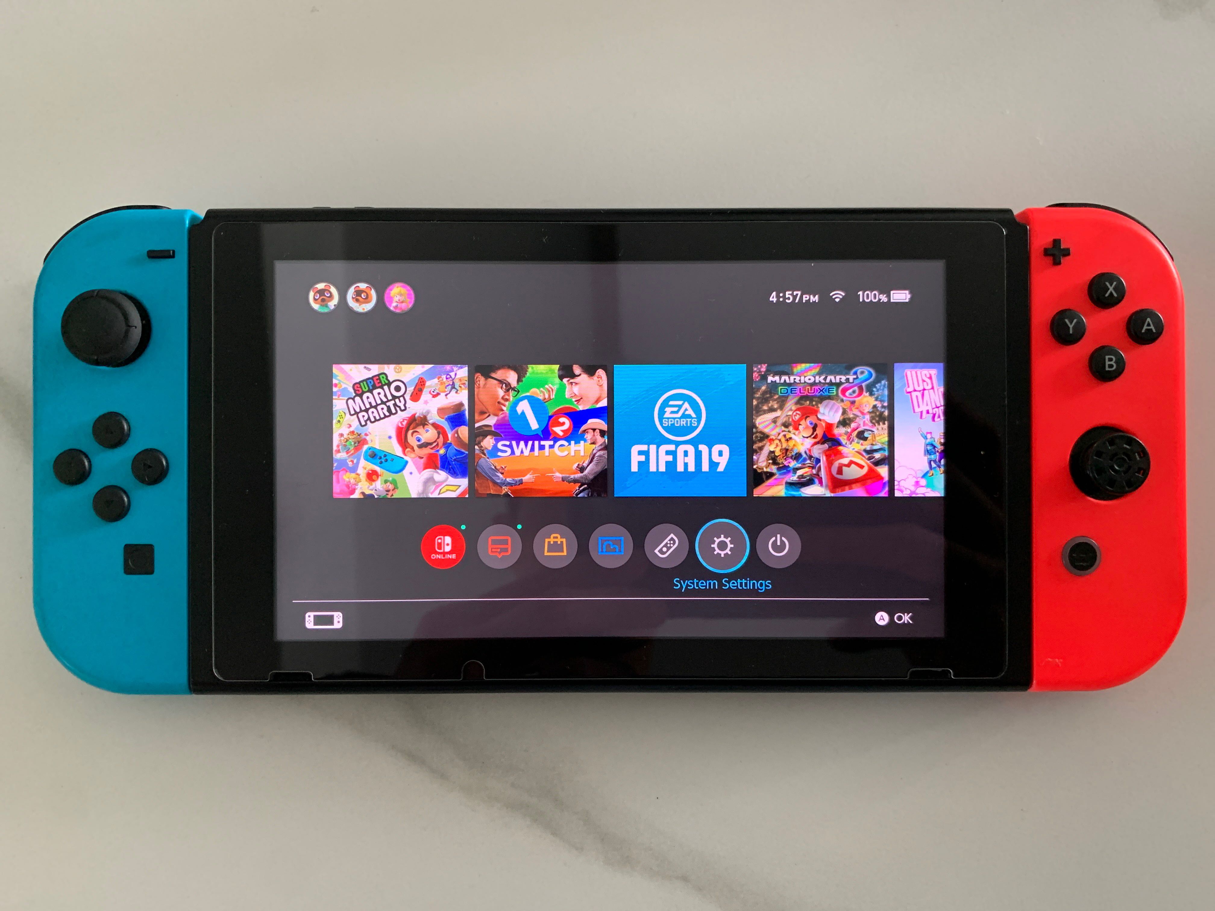 Nintendo Switch Console Gen 1 Pristine Condition, Video Gaming, Video ...