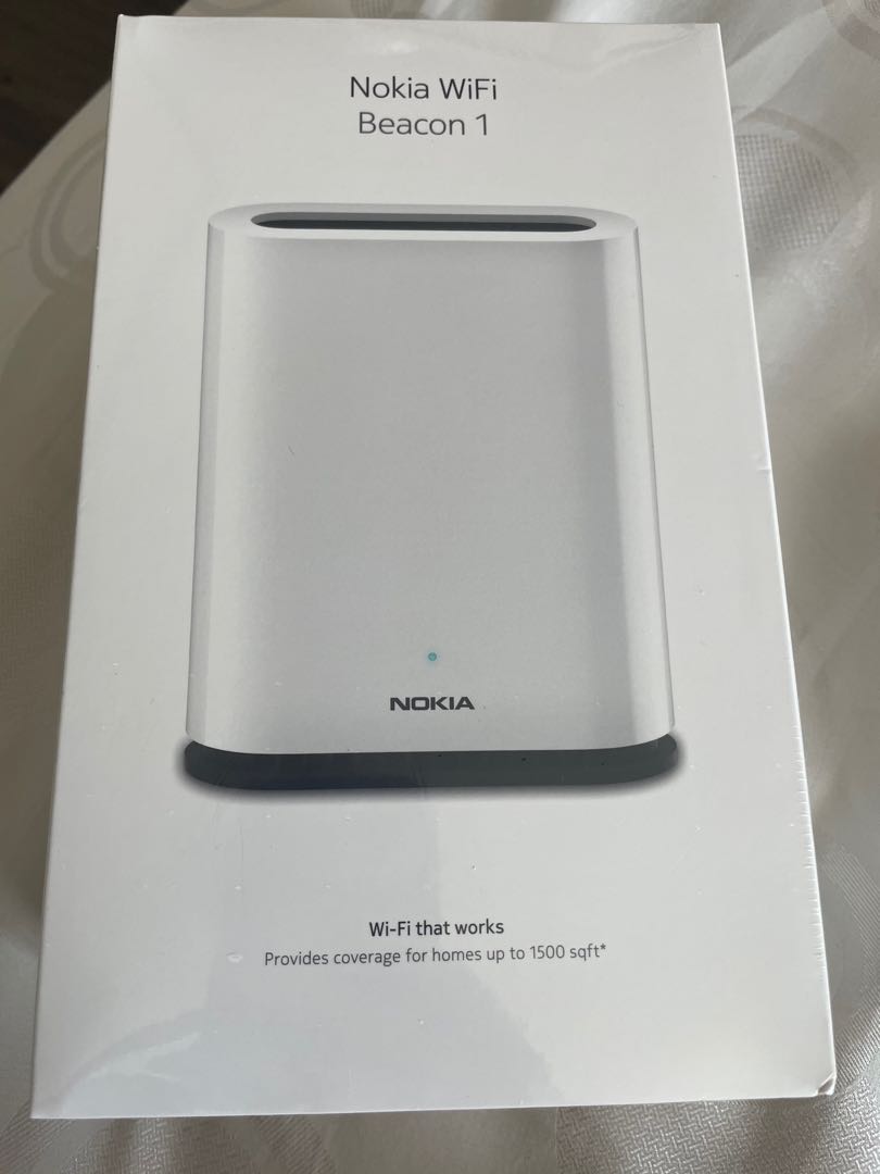 Nokia WiFi Beacon 1/WiFi Mesh Router Brandy New In Seal Box, Computers ...
