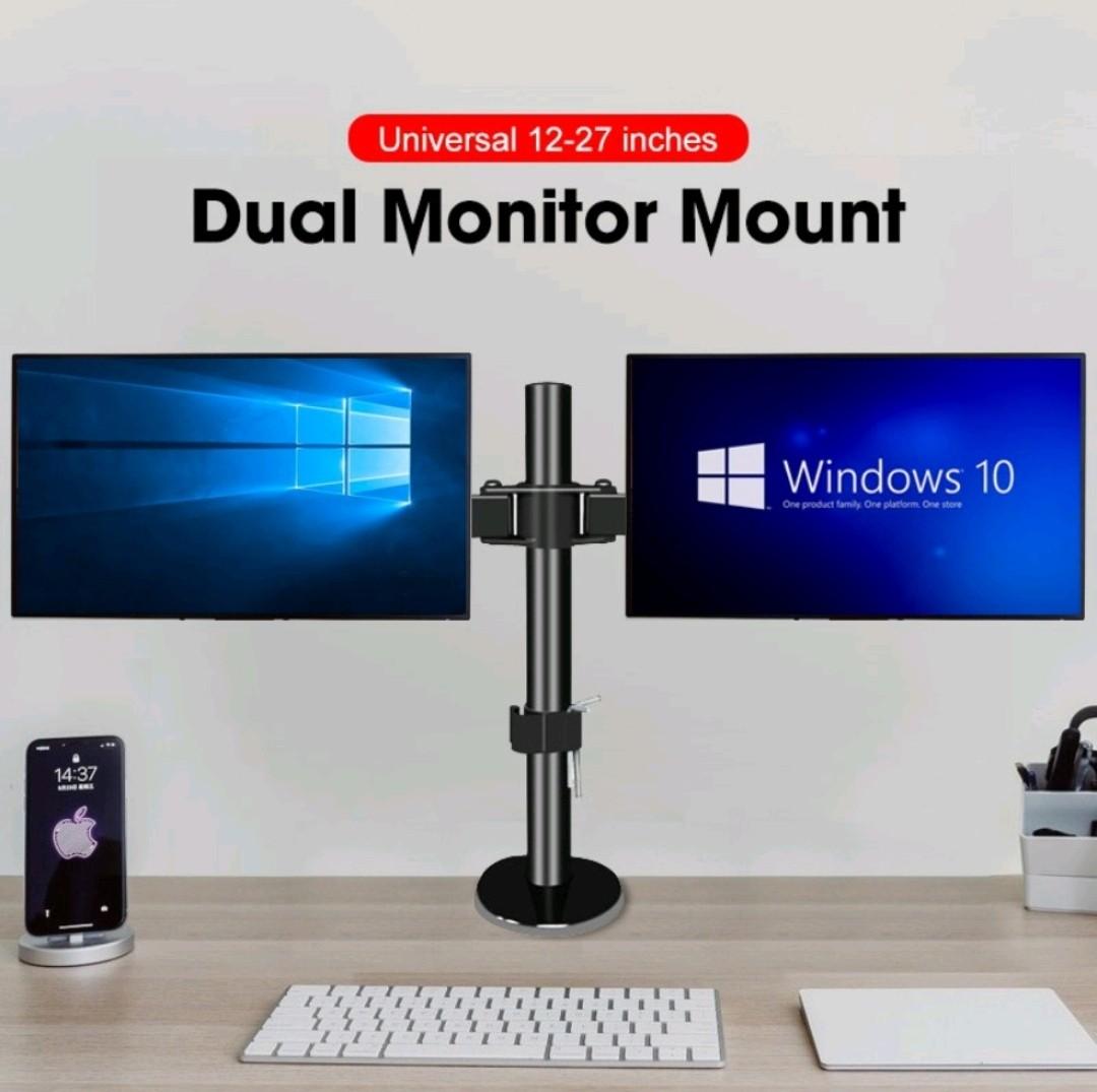 NVision Dual Monitor Mount, Mobile Phones & Gadgets, Mobile & Gadget ...