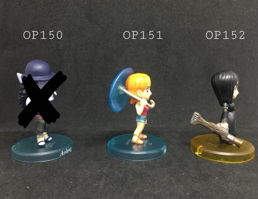 (OP151, OP152) One Piece Nami with Umbrella, Robin With Gun Figure ...