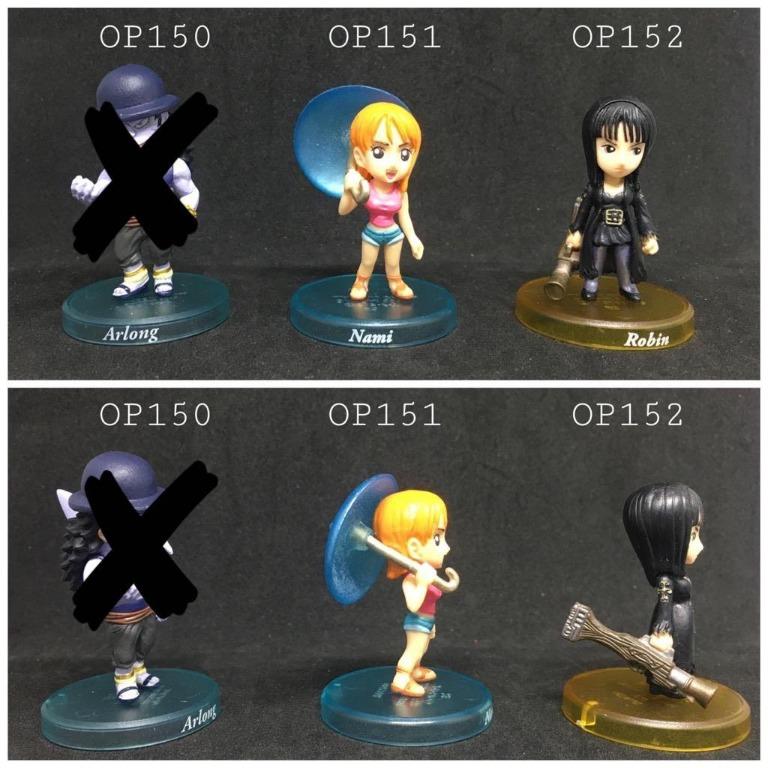 (OP151, OP152) One Piece Nami with Umbrella, Robin With Gun Figure ...