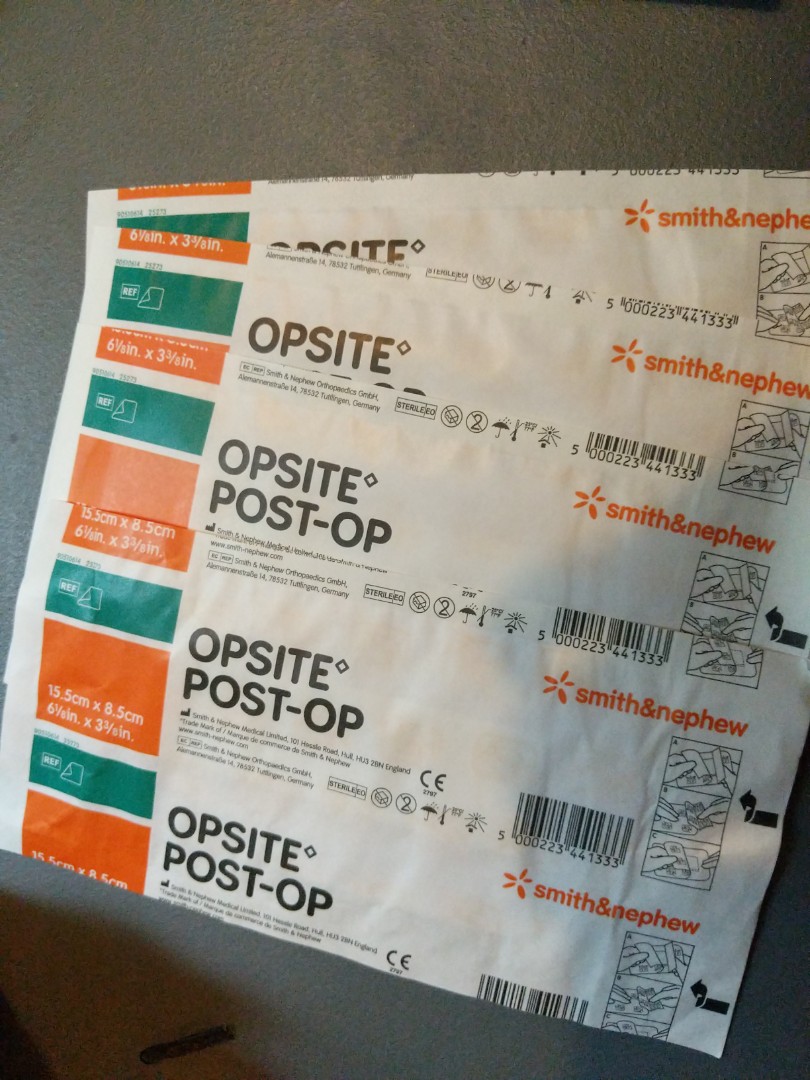 Opsite Post-op Bandage Post CS, Health & Nutrition, Medical Supplies ...