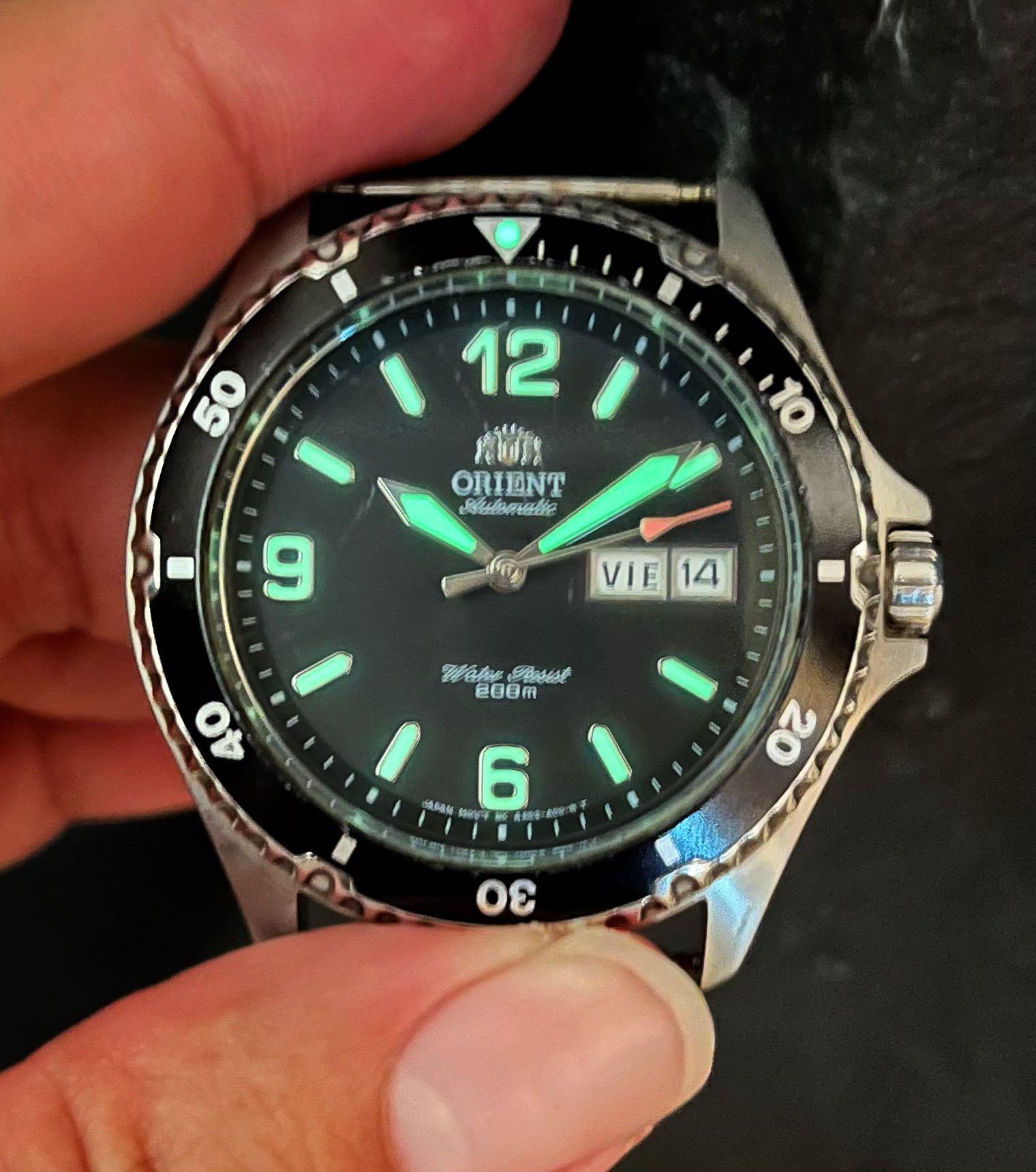 Orient 200m Diver watch automatic AA02-CO-A not Seiko pagol Titoni ...