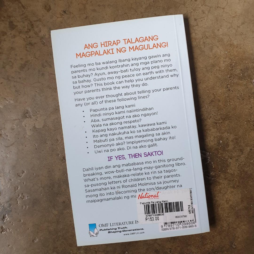 Papunta pa lang Kami, Pabalik na Kayo, Hobbies & Toys, Books & Magazines, Fiction & Non-Fiction ...