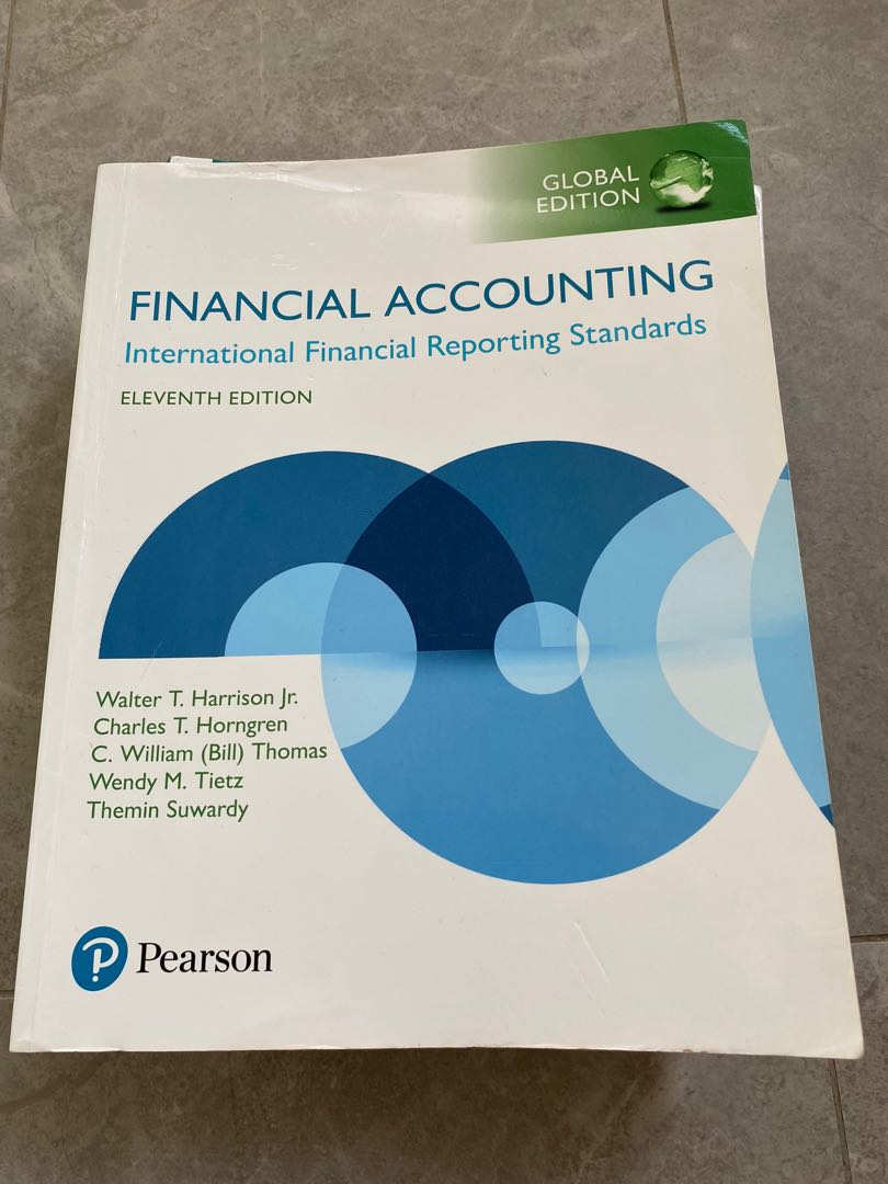 Pearson Financial Accounting IFRS 11th Edition Global Edition, Hobbies ...