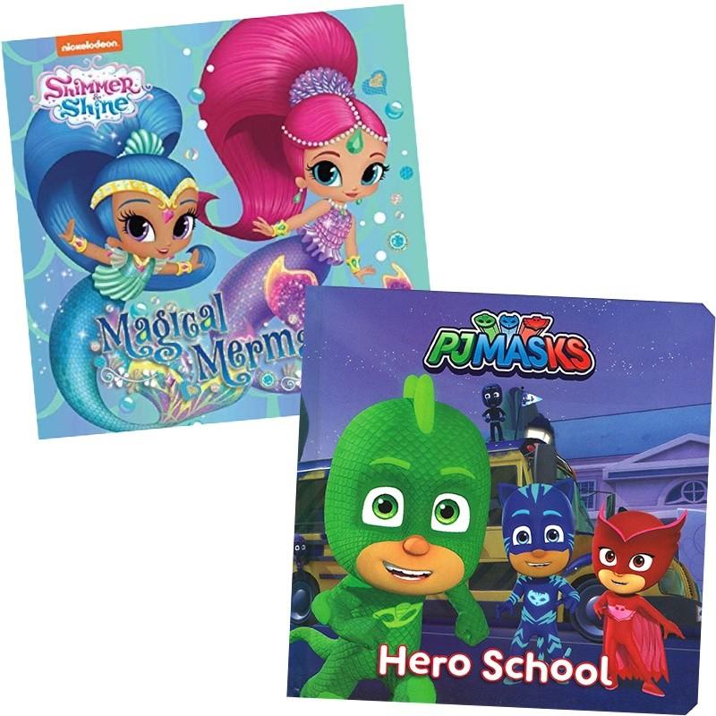 PJ Masks Shimmer and Shine Magical Mermaids Board Book Little Reader ...