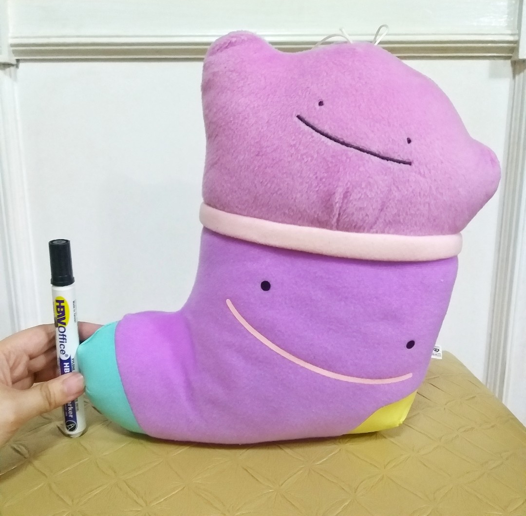 Pokemon Ditto inside a Sock Purple Stuffed Plush Toy, Hobbies & Toys ...