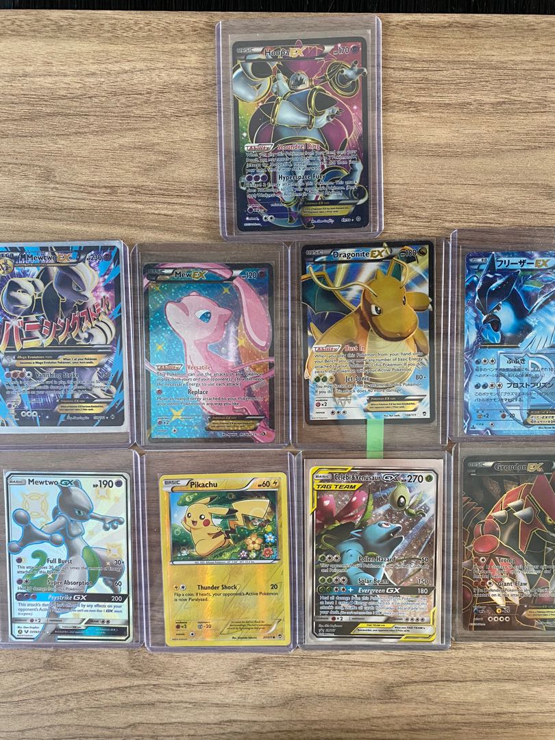 Pokémon cards ex gx full art, Hobbies & Toys, Toys & Games on Carousell