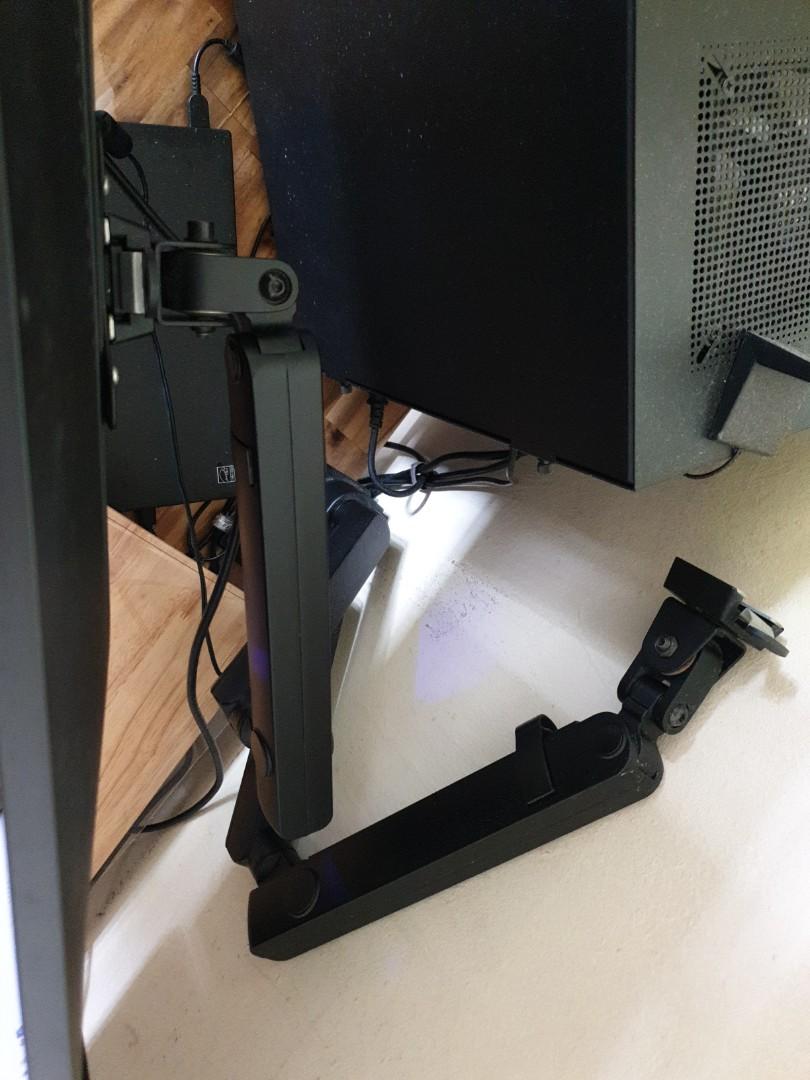 Prism monitor arm arc stealth dual, Computers & Tech, Parts ...
