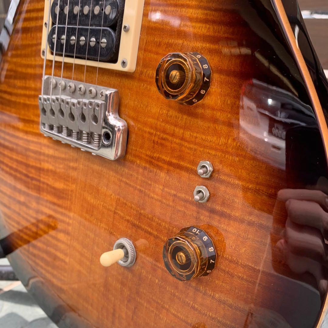 PRS SE Custom 24 Black Gold Burst - 35th Anniversary, Hobbies & Toys ...