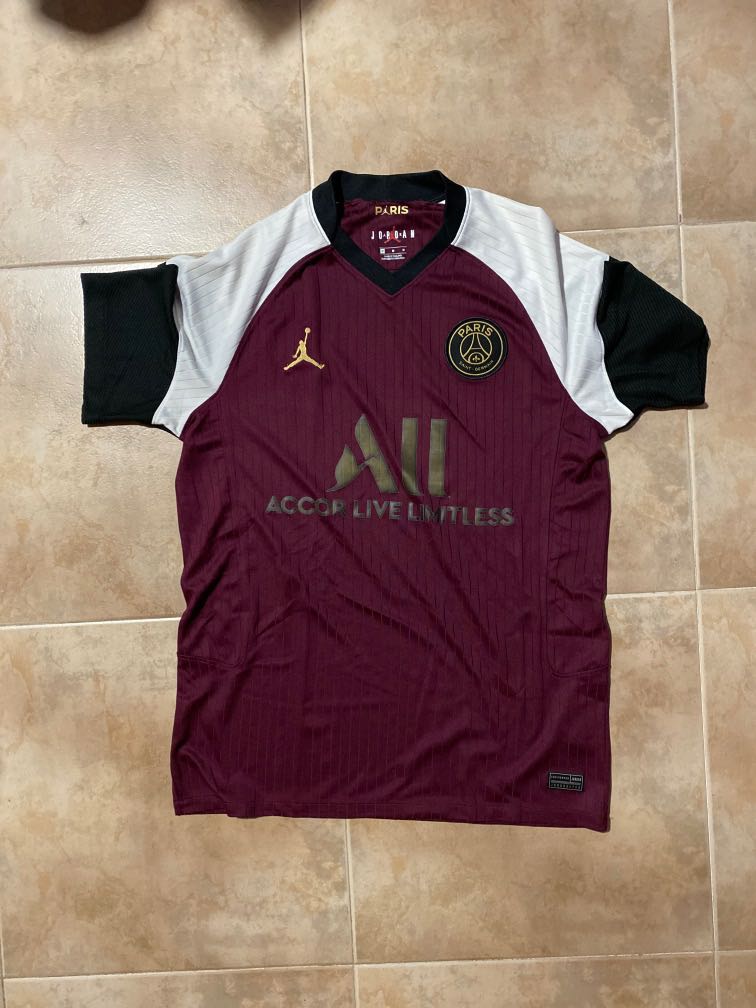 PSG X JORDAN 21/22 Third Alternate Kit, Men's Fashion, Activewear on ...