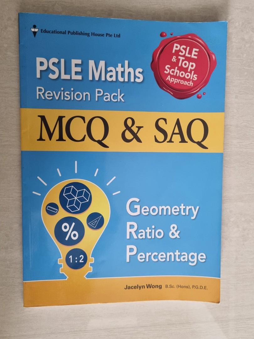 PSLE Maths Revision pack, Hobbies & Toys, Books & Magazines, Assessment ...