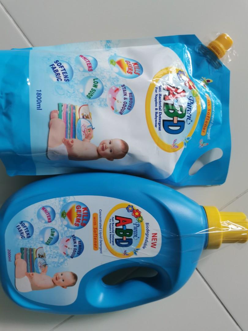 Pureen, A-b-d, concentrated liquid detergent with softener, 2000ml ...