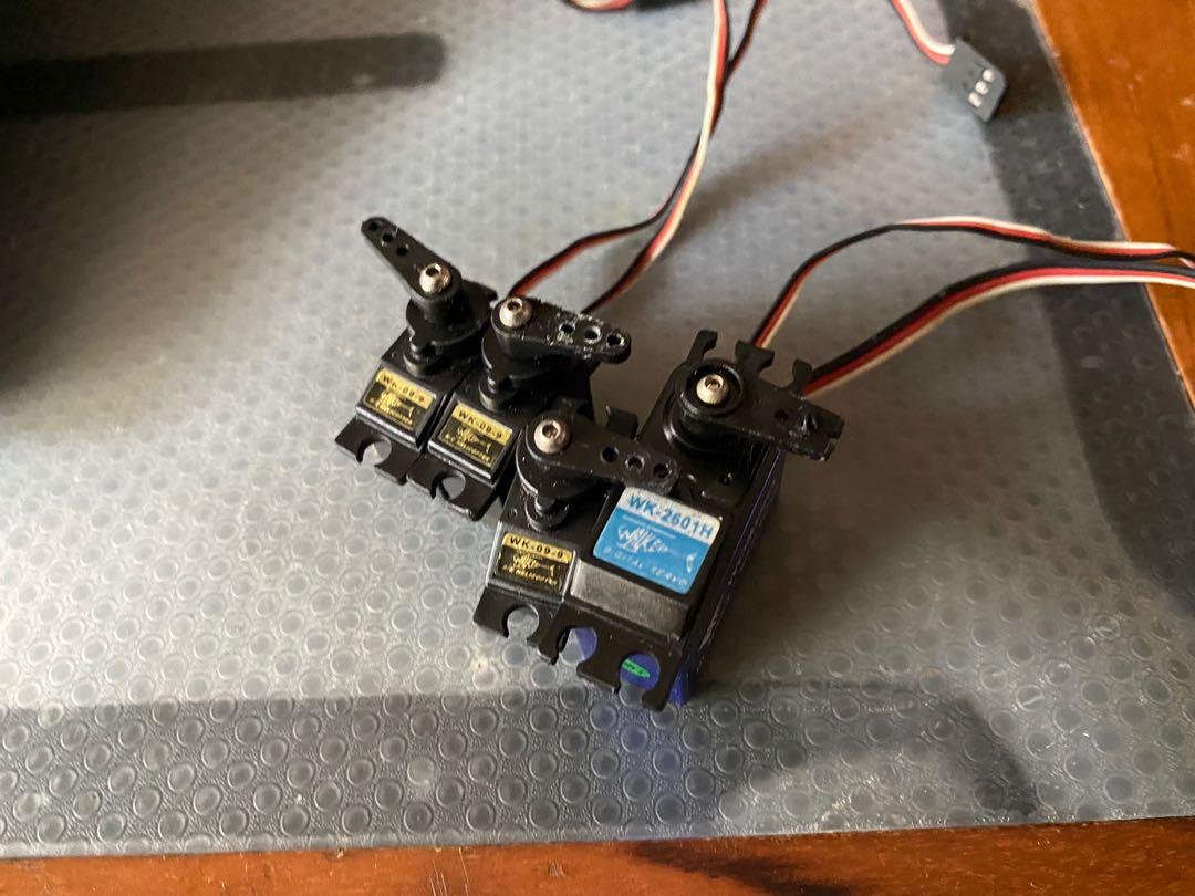 Rc heli servo set-Walkera rc heli helicopter servo tail servo cyclic ...