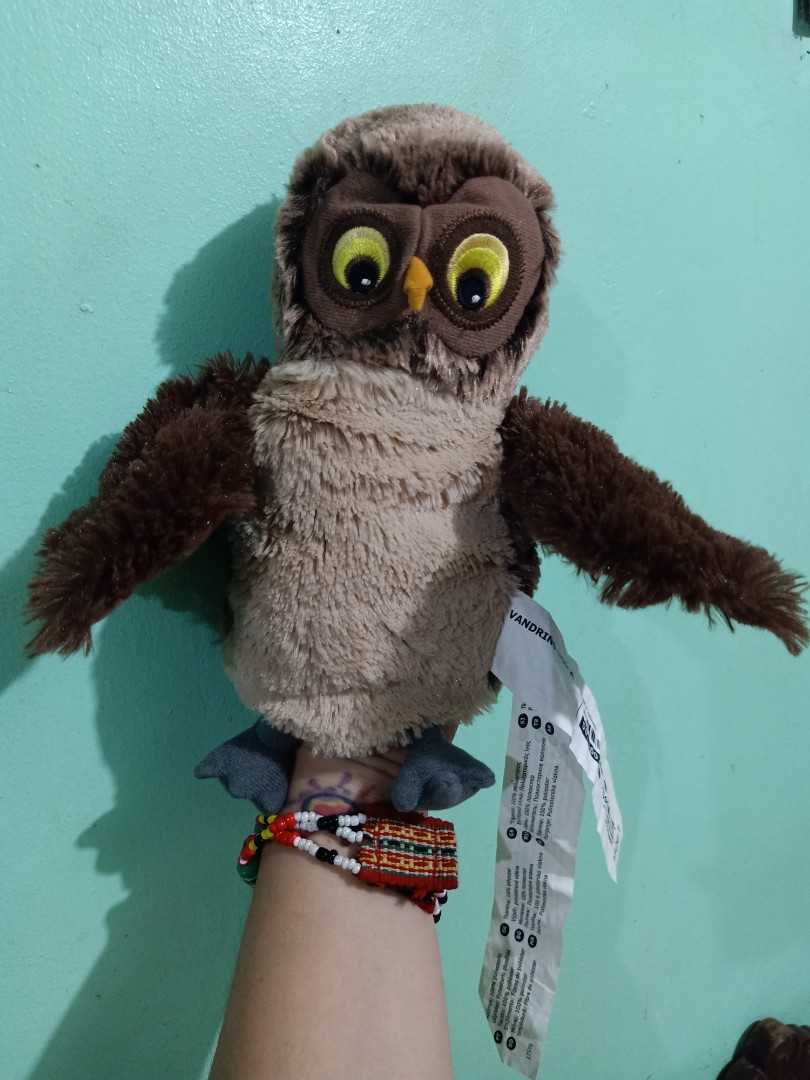 REALISTIC OWL HAND PUPPET, Hobbies & Toys, Toys & Games on Carousell