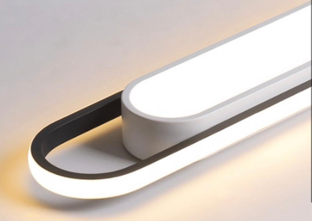 Rectangular Simple Modern LED Ceiling Light, Furniture & Home Living ...