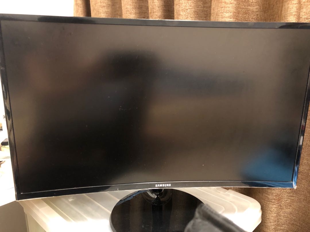 Samsung 27 inch curved monitor C27F390FHE, Computers & Tech, Parts ...