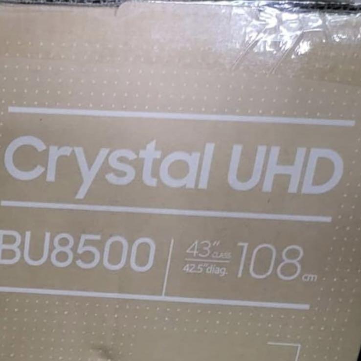 Samsung BU8500 Crystal UHD 43”, Computers & Tech, Office & Business ...