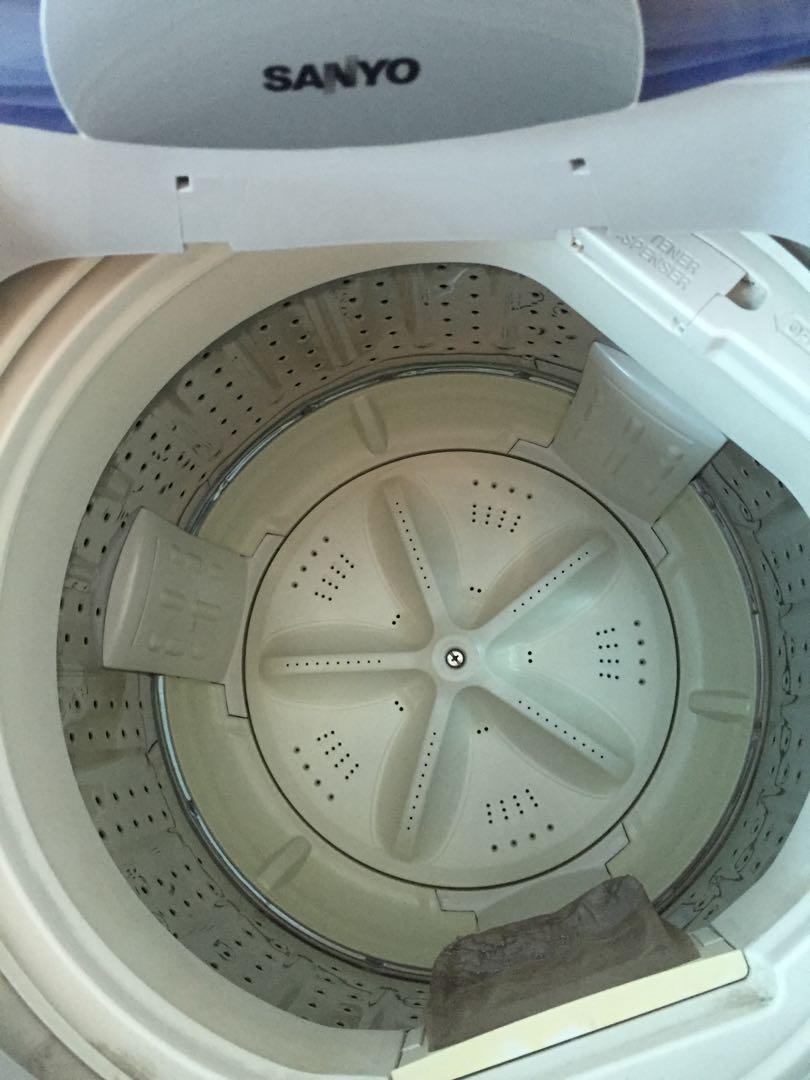 Sanyo 6.5Kg Top load washing machine, TV & Home Appliances, Washing ...