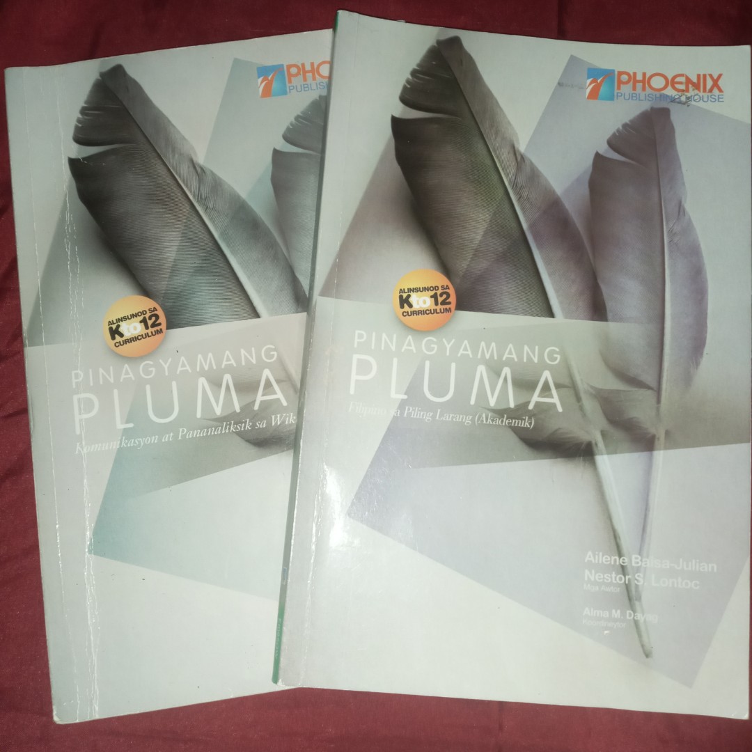 [SET] Pinagyamang Pluma (G11 & G12 Filipino Book), Hobbies & Toys ...