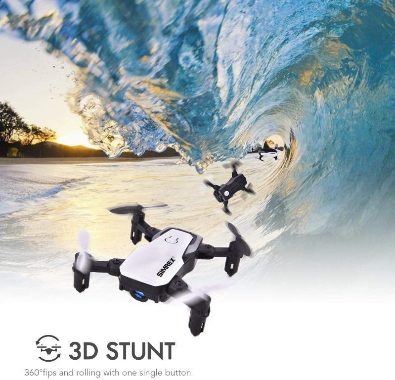 SIMREX X300C Mini Drone with Camera WiFi HD FPV Foldable RC Quadcopter ...