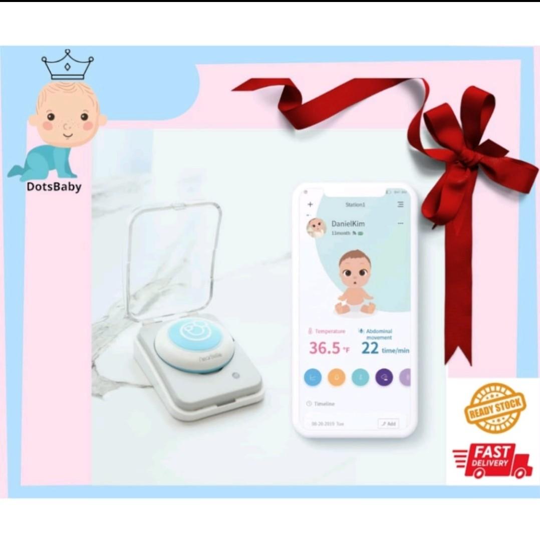 Smart Clip on Baby Monitor for temperature/breathing/posture, Babies ...