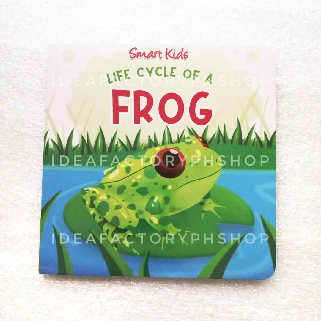 Smart Kids Life Cycle Board Book Science Frog Butterfly Fish Tree ...