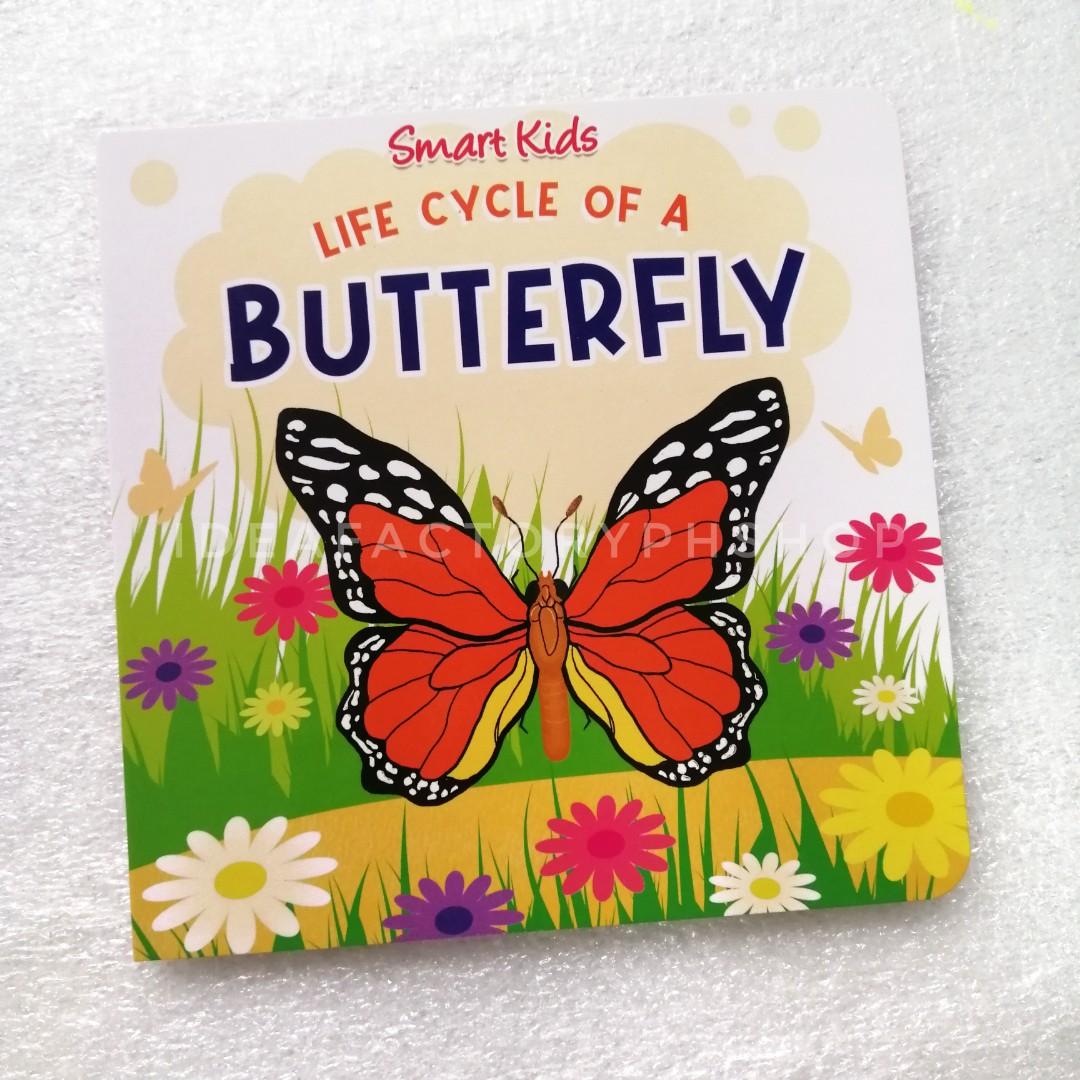 Smart Kids Life Cycle Board Book Science Frog Butterfly Fish Tree ...
